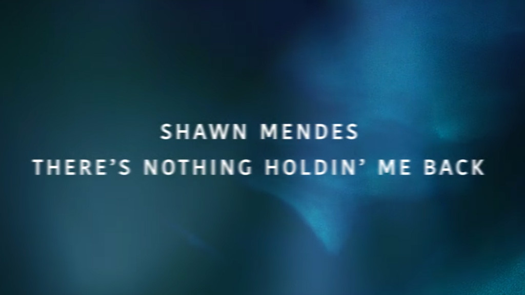 Shawn Mendes veröffentlicht Video zu "There´s Nothing Holdin´Me Back ...